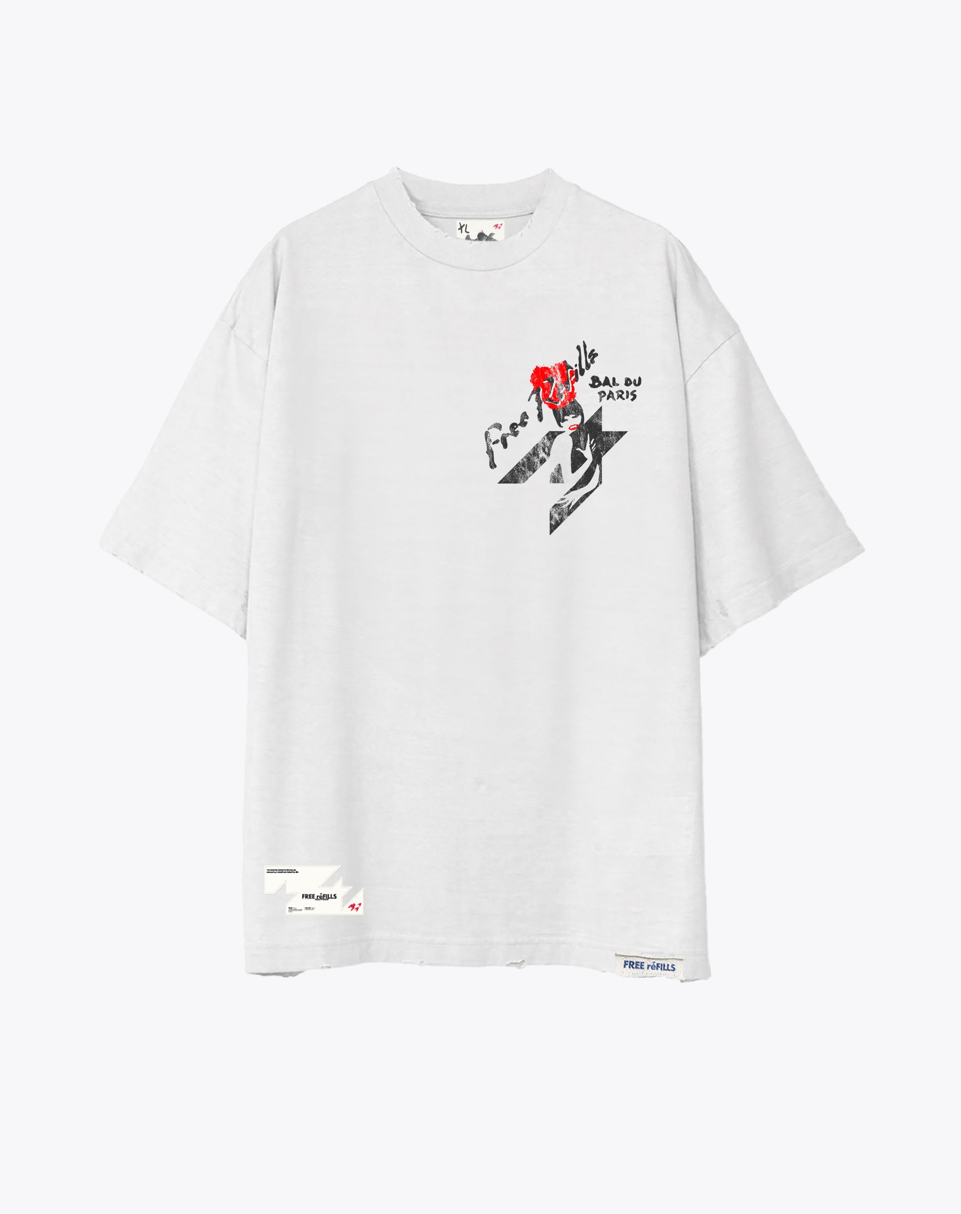 Moulin Rouge Tee - White